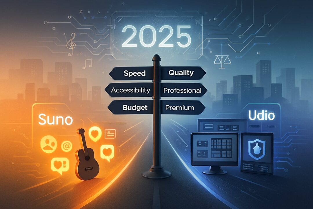 Udio vs Suno (Oct 2025): Vocals, Editors, 12-Stem Exports & Pricing