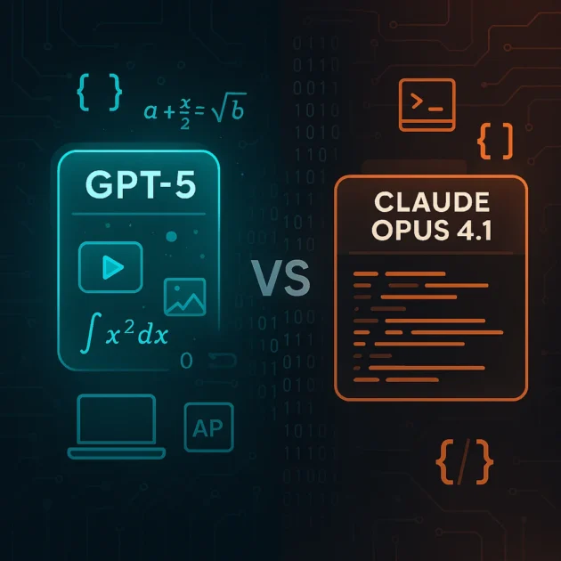 GPT-5 vs Claude Opus 4.1: The Ultimate Developer Showdown - Coding, Reasoning & API Performance